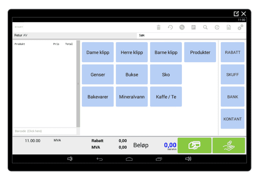Kassaapparat: Sharp Android er et billig kassasystem for alle bransjer ...